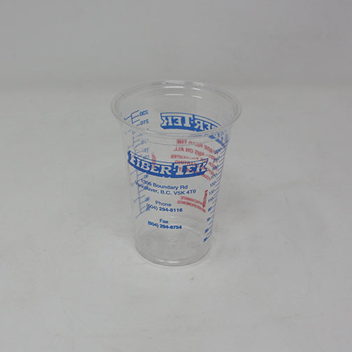 10oz. Plastic Graduated Mixing Cup — Coast Fiber Tek