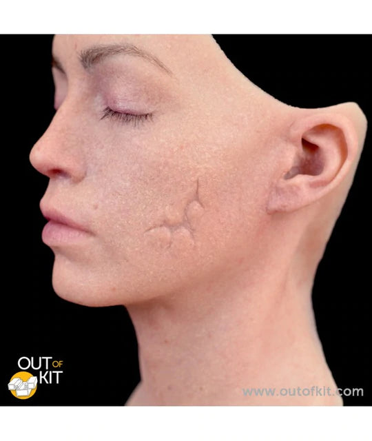Out of Kit Depressed Character Scar (SMALL) — Coast Fiber Tek